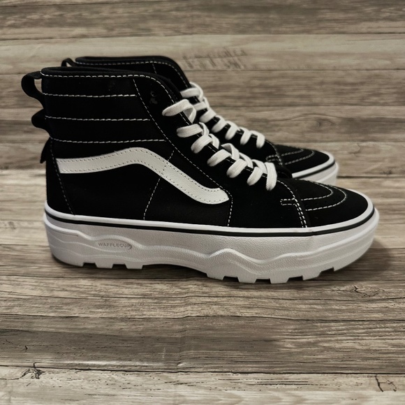 Vans | Shoes | Vans Sentry Sk8hi Wc Unisexhi Top Sneakers Black White ...